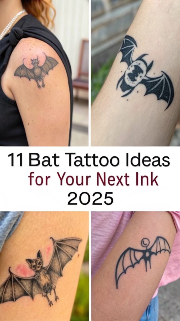11 Bat Tattoo Ideas for Your Next Ink 2025 - Creative Ideas