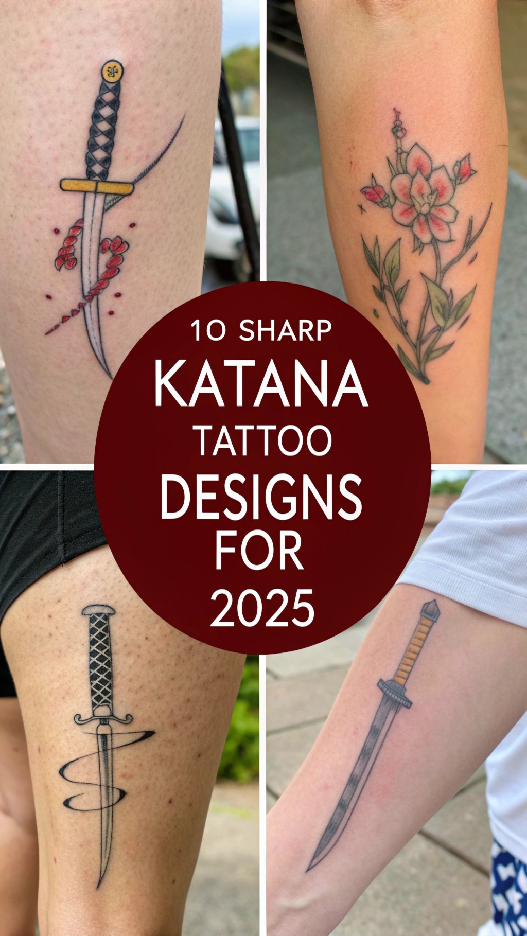 10 Sharp Katana Tattoo Designs for 2026 - Creative Ideas